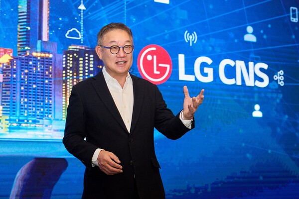 현신균 LG CNS 사장 "IPO로 6000억 확보, AI와 클라우드 육성"